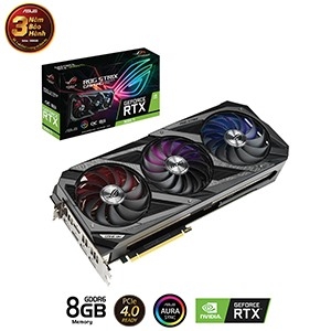 Asus ROG Strix Geforce RTX 3060 Ti OC | Chính hãng