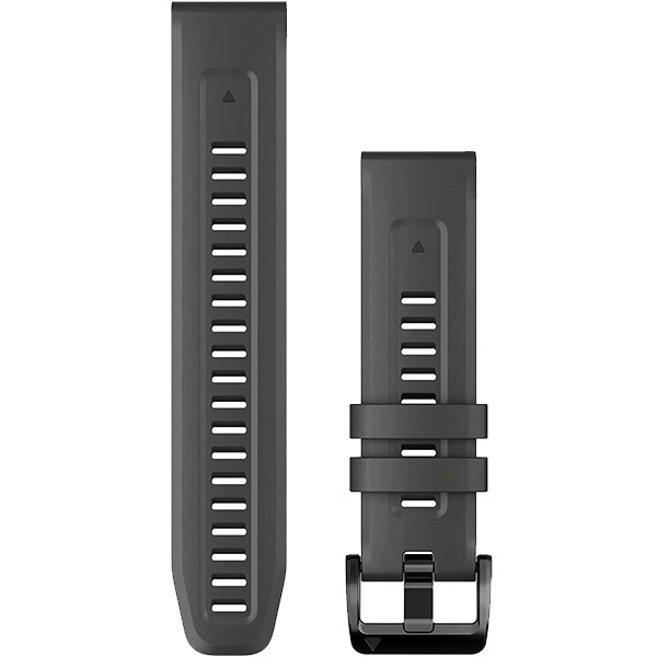 Dây thay thế Garmin Quickfit 22mm - Than chì - Silicone chính hãng, giá rẻ