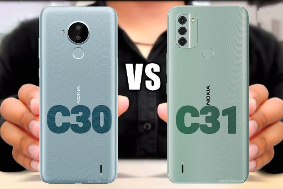 So sánh Nokia C31 và Nokia C30