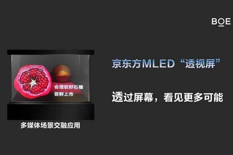 BOE giới thiệu công nghệ MLED mới