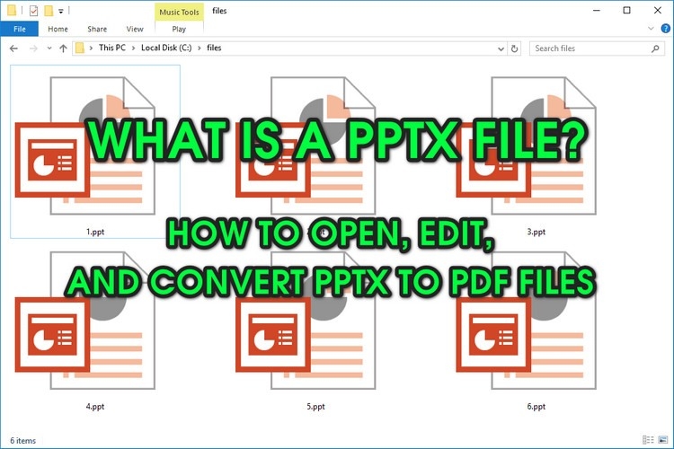 Đuôi PPTX là file gì? Cách chuyển đổi file PPTX sang PDF