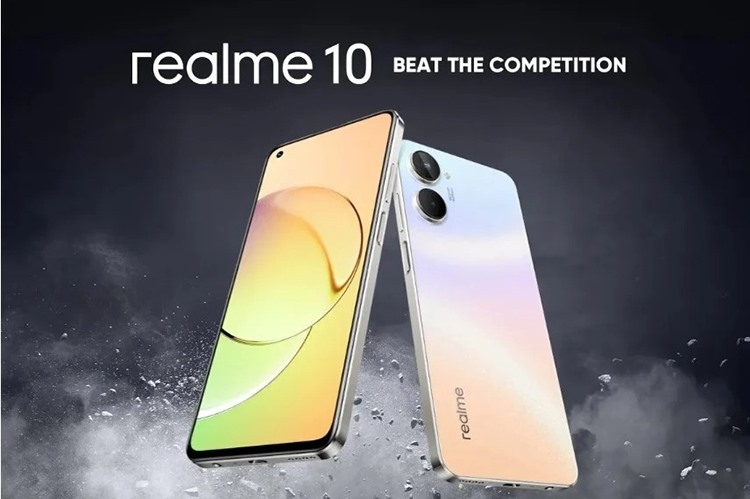 Realme 10 series lộ teaser chính thức