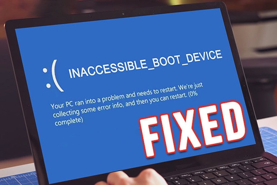 Cách sửa lỗi Inaccessible Boot Device trong Windows 11