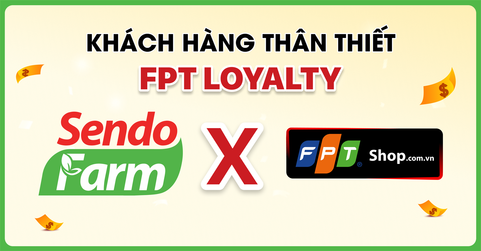 FPT Shop tặng phiếu đi chợ Sendo Farm trị giá 30.000 đồng