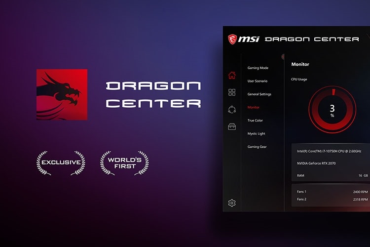 Công cụ Dragon Center - Nâng cấp trải nghiệm chơi game cực đỉnh