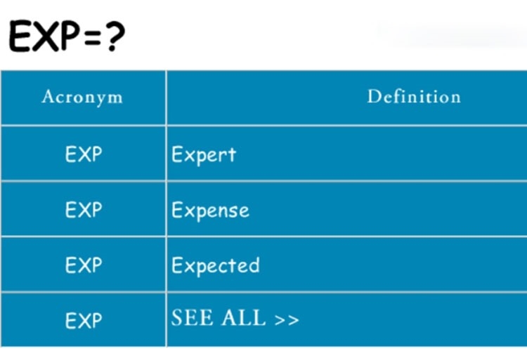EXP là gì? Ý nghĩa thuật ngữ EXP trong game và thực tế mới nhất