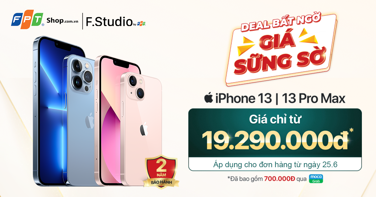 FPT Shop giảm 'sâu' đến 8,2 triệu cho iPhone 11, iPhone 13 Series