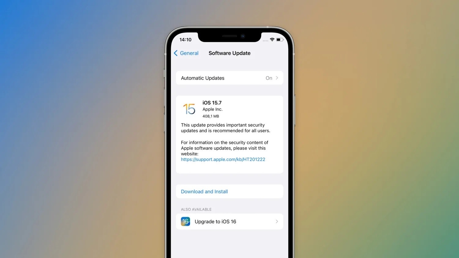 iOS 15.7: Phiên bản cập nhật cuối cùng dành cho iPhone 7/7 Plus