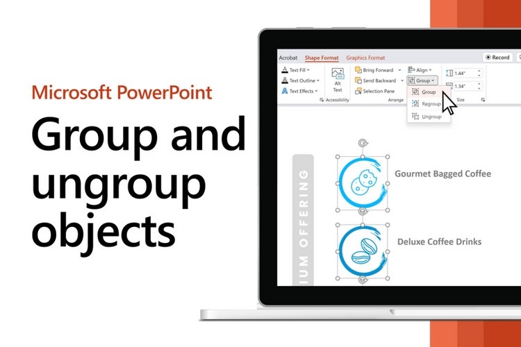 Group trong PowerPoint là gì bí quyết sử dụng tính năng này