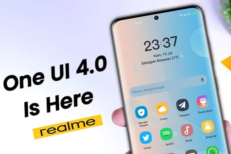 Realme chia sẻ lộ trình và thiết bị cập nhật Realme UI 4.0