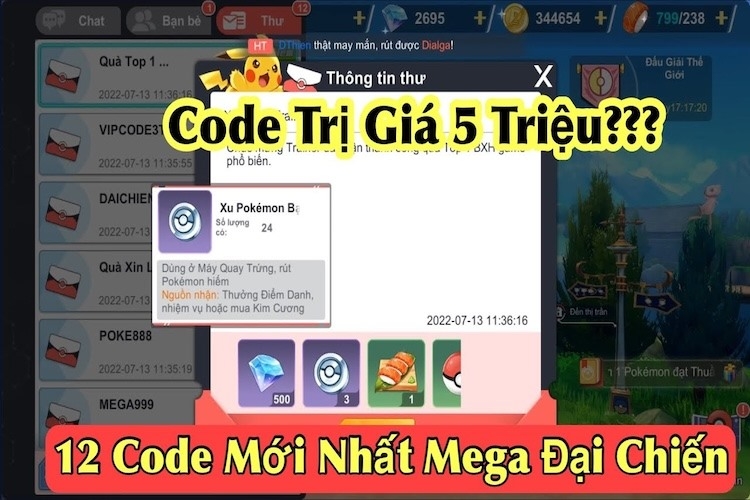 Danh sách code Mega Đại Chiến được cập nhật mới nhất năm 2024