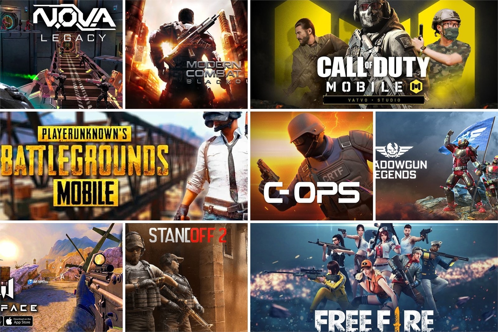 10 game bắn súng hay nhất cho game thủ Việt trên điện thoại