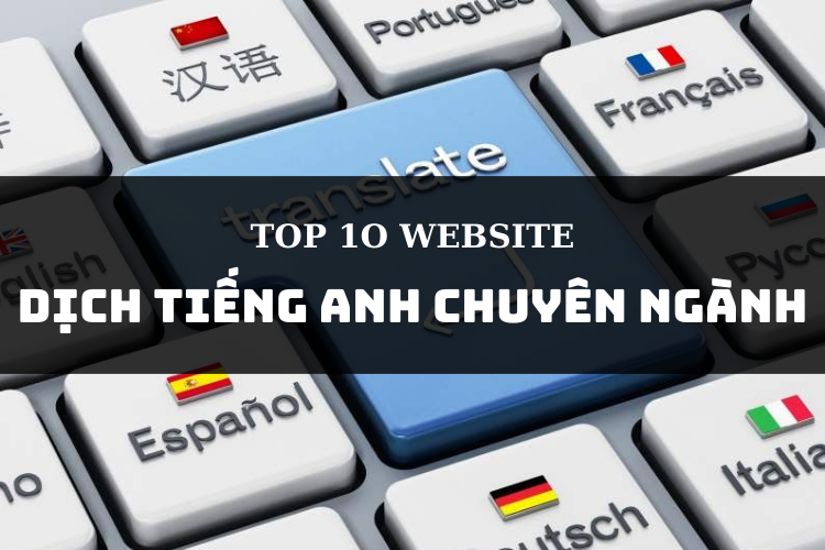 TOP 10 website dịch tiếng Anh chuyên ngành chuẩn nhất