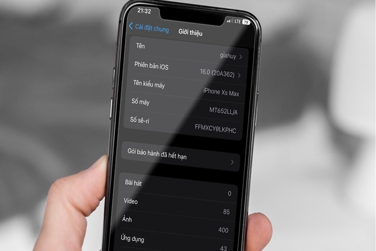 Cách đơn giản để check serial iPhone chính xác và nhanh chóng