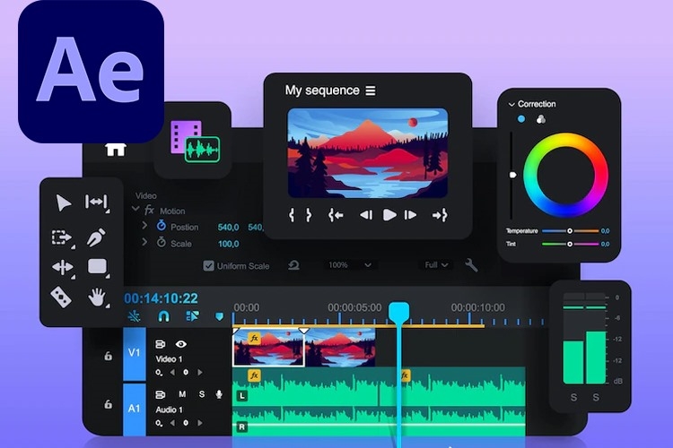 Adobe After Effects là gì? Những ứng dụng của Adobe After Effects
