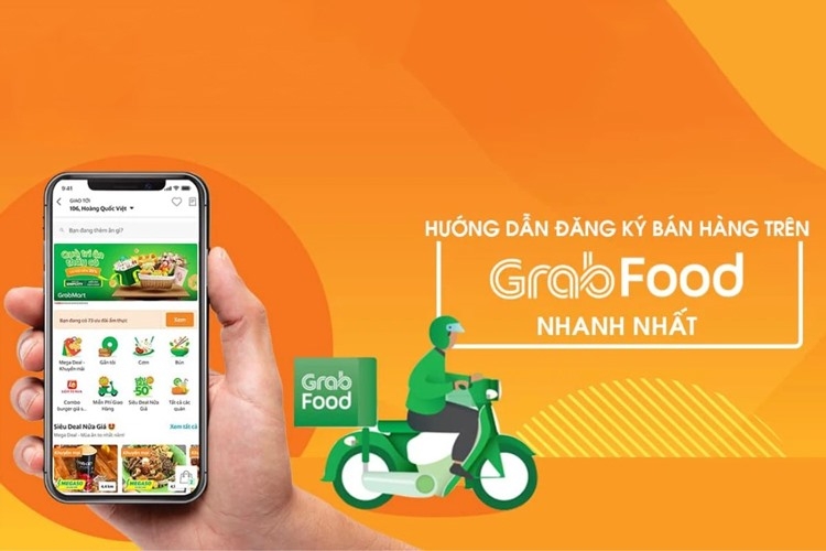 Hướng dẫn cách đăng ký bán hàng trên Grab nhanh và tiện lợi nhất