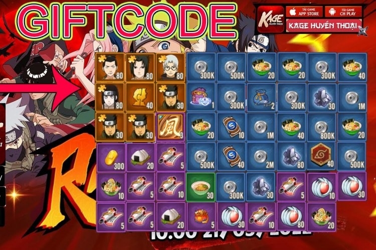 Những mã code Kage Huyền Thoại mới nhất và hướng dẫn cách nhập