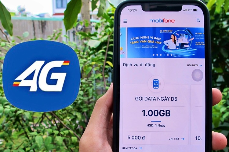 Đăng ký gói cước 4G Mobi 1 ngày giá siêu hời chỉ từ 1.000 đồng