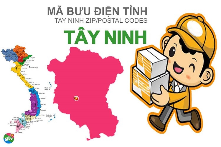 Mã ZIP Tây Ninh - Bảng cập nhật mã bưu chính Tây Ninh 2023
