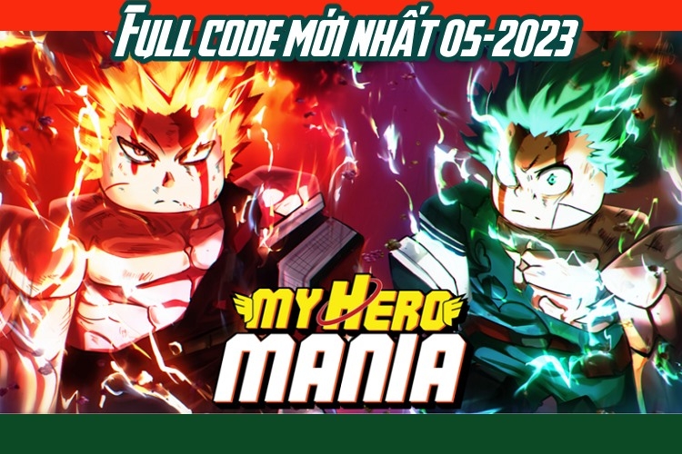 Code My Hero Mania mới nhất 2026: Cách nhập và nhận spin miễn phí