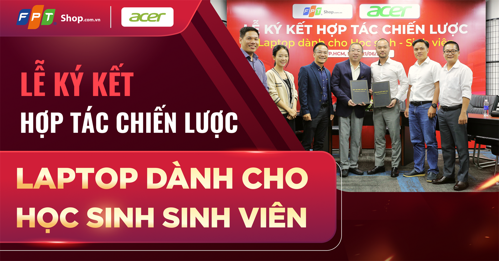 FPT Shop x Acer: Lễ ký kết hợp tác chiến lược laptop