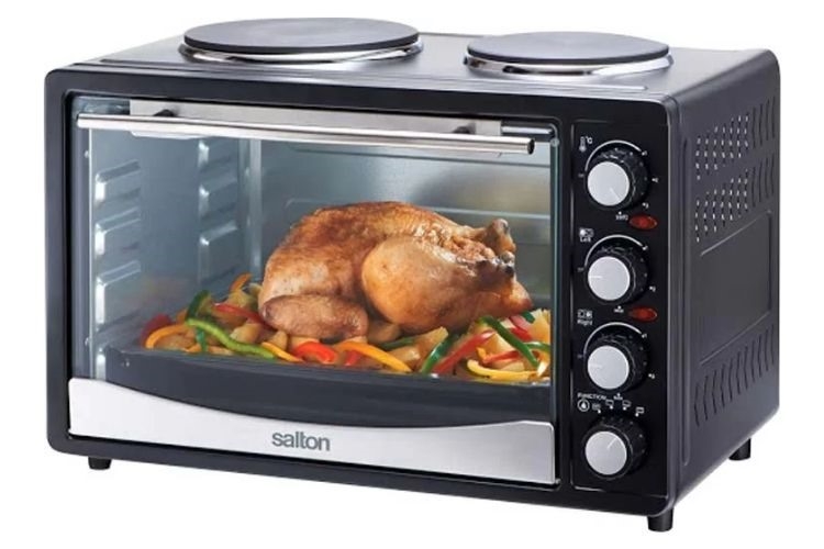 Top lò nướng có thể nướng gà nguyên con phục vụ bữa ăn gia đình