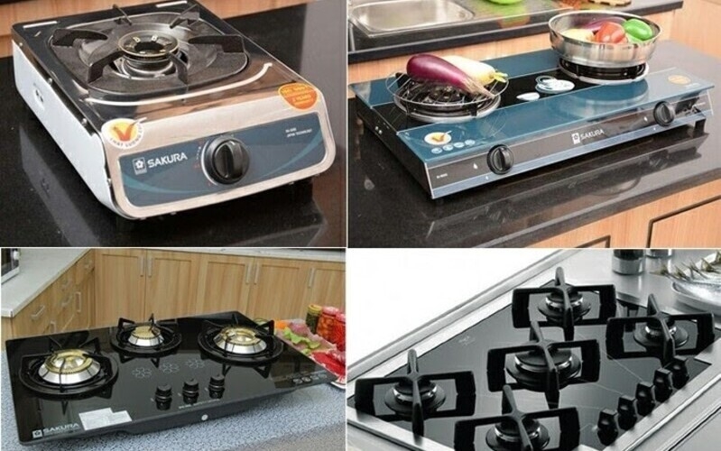 Tổng hợp các loại bếp ga thịnh hành trên thị trường hiện nay
