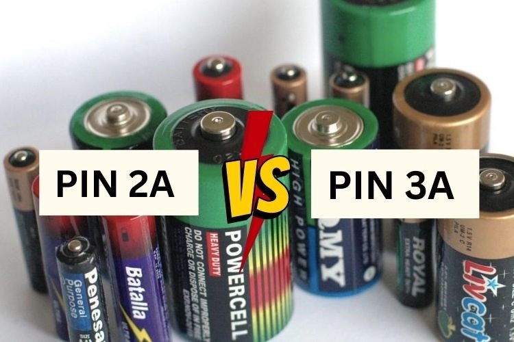 Pin 2A và 3A là gì? Pin 2A và 3A có gì khác nhau?