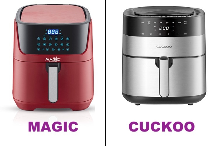 So sánh nồi chiên không dầu Magic và Cuckoo. Nồi nào tốt hơn?