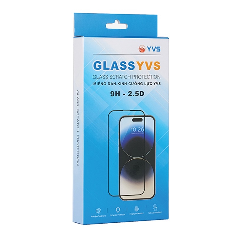 Miếng dán màn hình kính cường lực iPhone 16 2.5D YVS chính hãng, giá rẻ