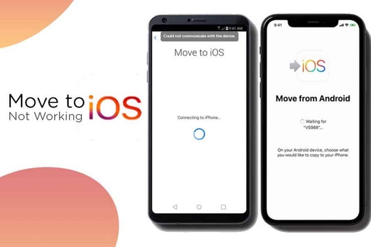 Mẹo sửa lỗi ứng dụng Move to iOS không hoạt động đúng?