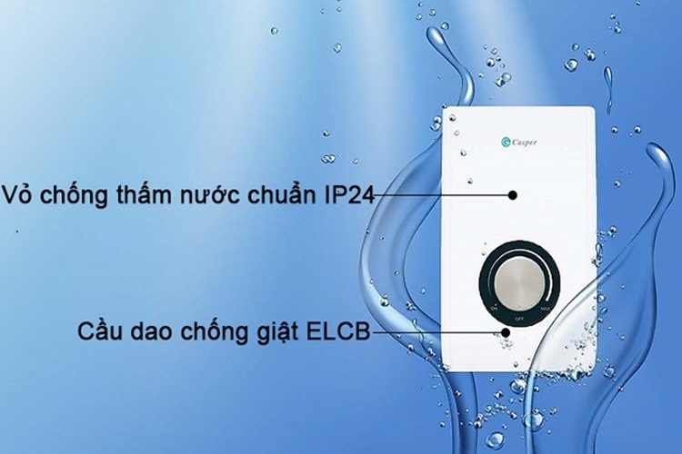 Máy nước nóng Casper có tốt không? Tìm hiểu tính năng nổi bật