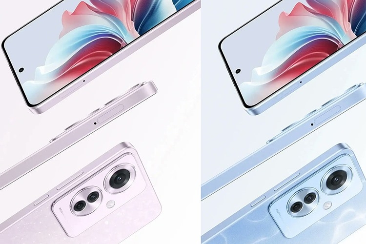 Thiết kế và các tùy chọn màu sắc của OPPO Reno11F 5G được hé lộ