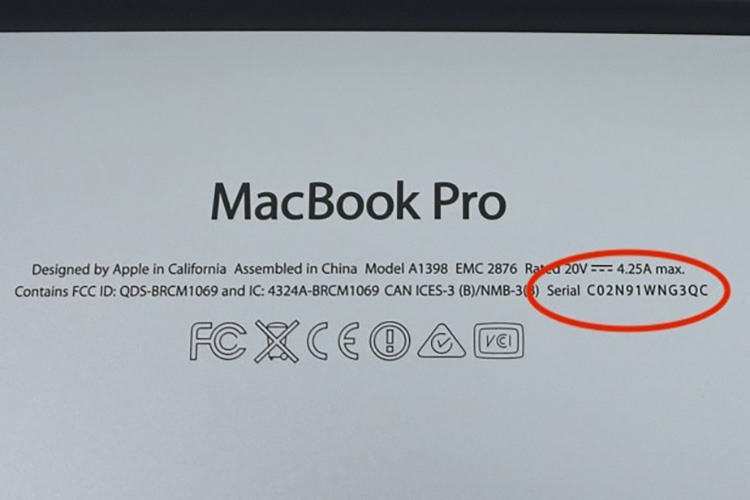 Hướng dẫn chi tiết cách check serial MacBook chính xác, đơn giản