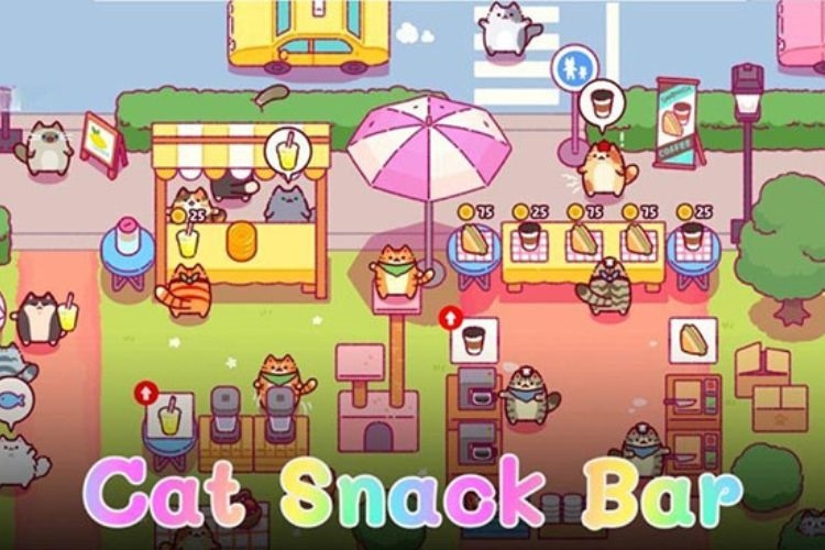 Cat Snack Bar: Game quản lý tiệm ăn dành cho những tín đồ yêu mèo