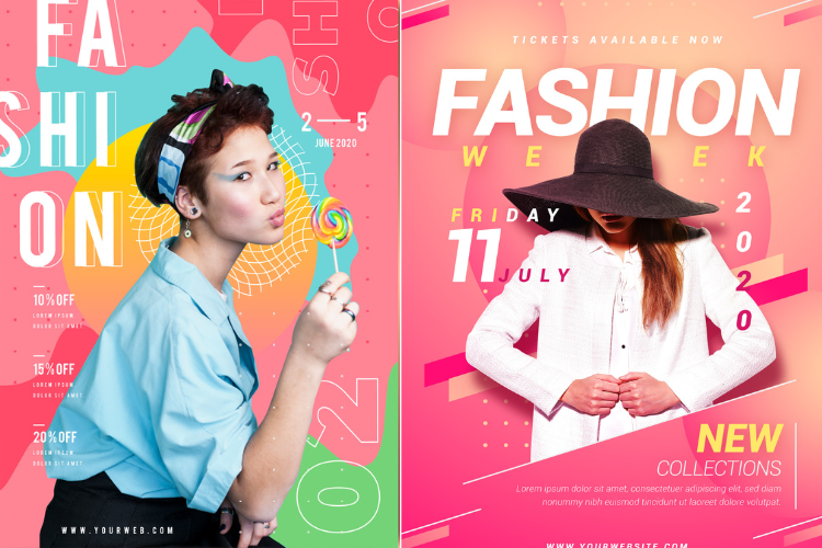 Bí kíp thiết kế Poster thời trang ấn tượng, thu hút nhất