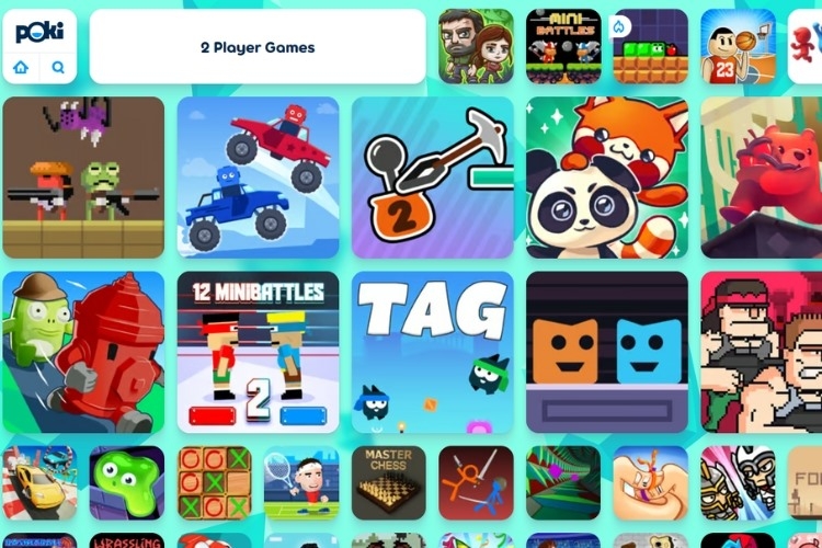 Top 8 game Poki 2 người chơi thú vị, gay cấn để chơi cùng bạn bè