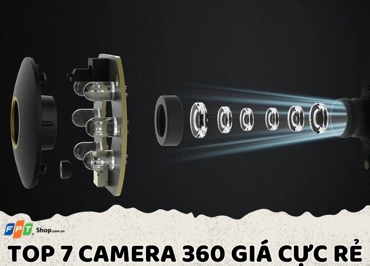 TOP 7 Camera 360 độ được tin dùng, bán chạy nhất hiện nay