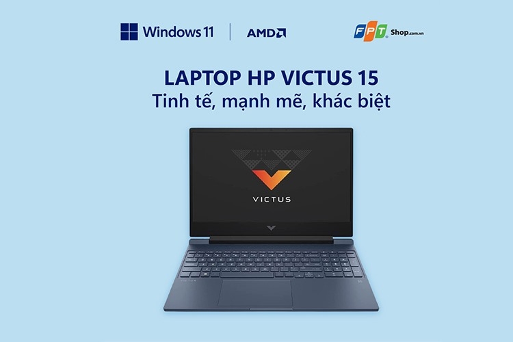 Hiệu suất vượt trội cùng laptop HP GAMING VICTUS 16