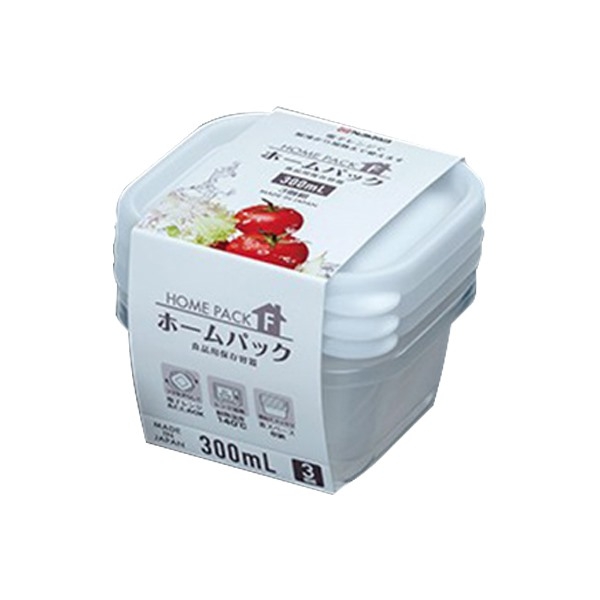 Bộ ba hộp thực phẩm F lò vi sóng (300mlx3) (4955959130024) chính hãng, giá rẻ