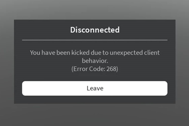 Gợi ý cách sửa lỗi Error Code 268 trên Roblox chi tiết nhất
