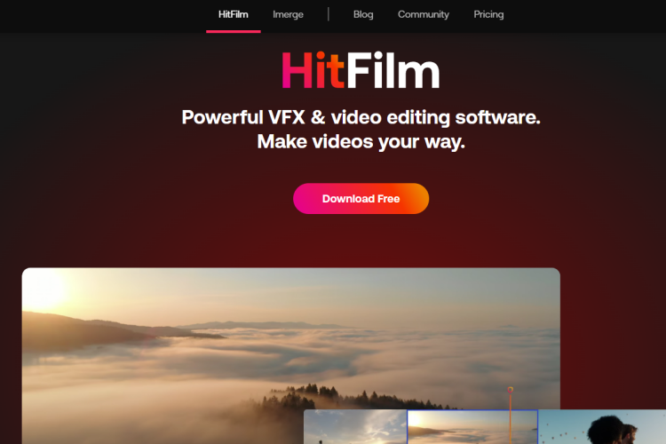 HitFilm Express: Phần mềm chỉnh sửa video chuyên nghiệp dễ dùng