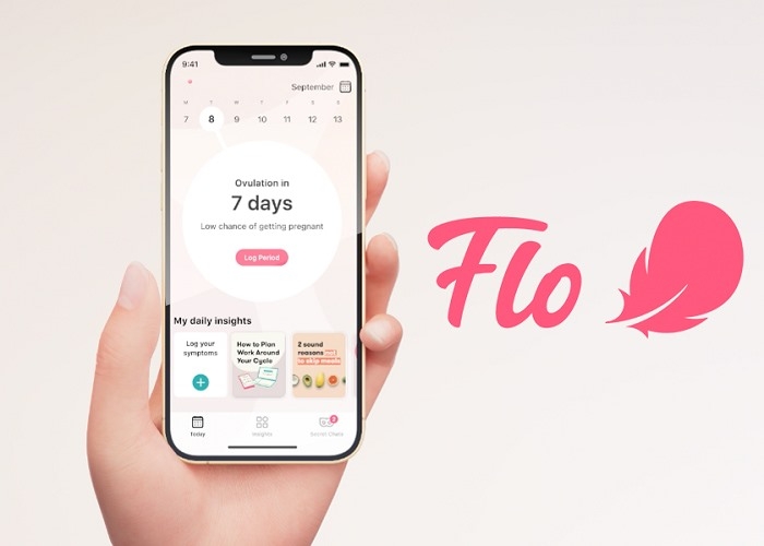 Ứng dụng Flo: Hỗ trợ theo dõi chu kỳ kinh nguyệt và thai kỳ