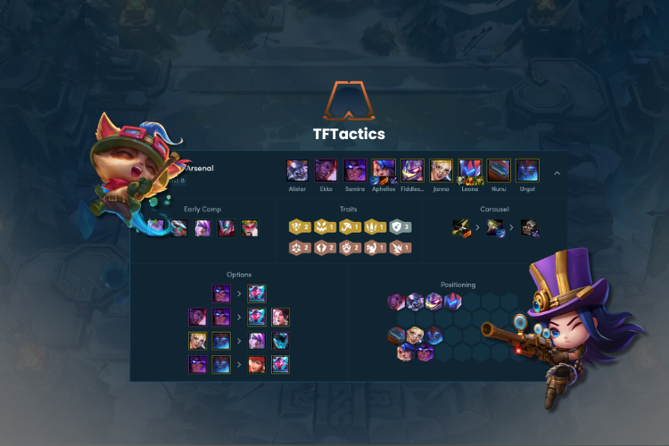 TFTactics - Ứng dụng “nhắc bài” cho game thủ Đấu Trường Chân Lý