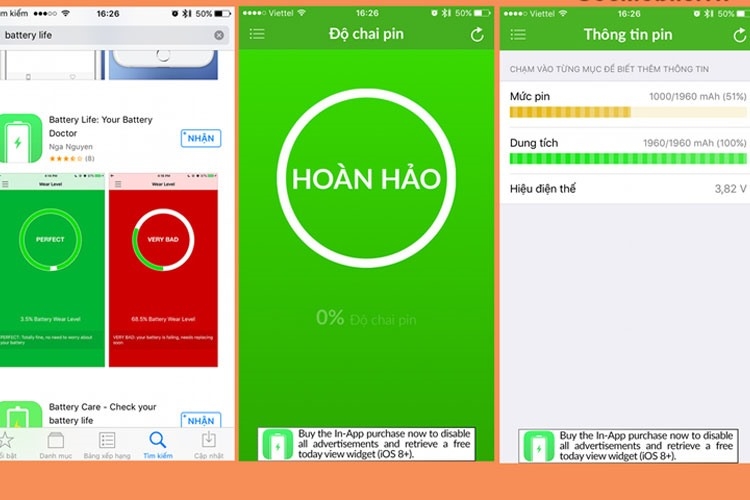 Top 6 phần mềm đo chai pin iPhone chính xác, dễ sử dụng nhất