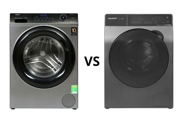 So sánh máy giặt AQUA và Sharp dựa trên nhiều tiêu chí