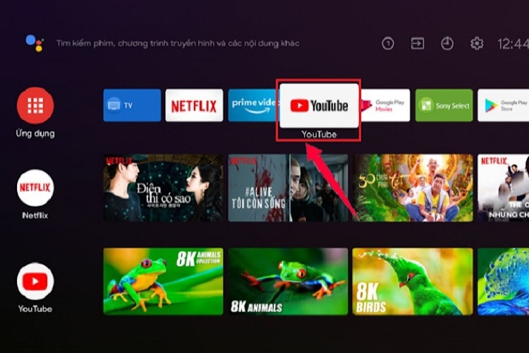 Cập nhật Youtube trên tivi Sony đơn giản ai cũng làm được