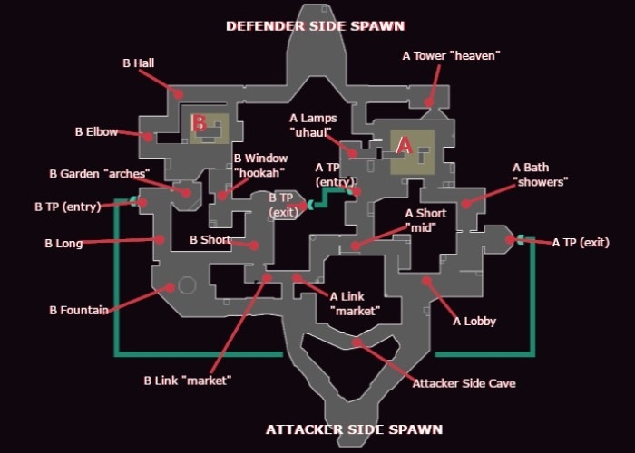 Map Blind Valorant - nơi sở hữu cơ chế ‘cổng dịch chuyển’ độc đáo