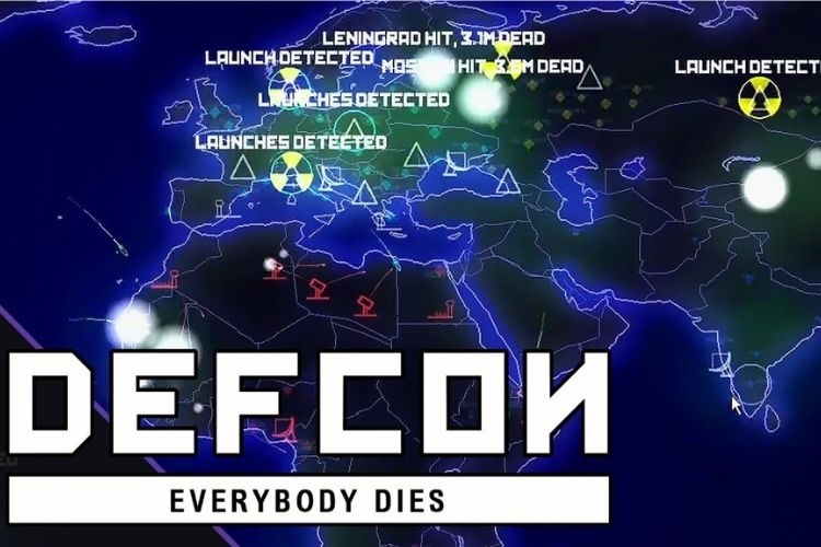 Defcon - tựa game mô phỏng bối cảnh chiến tranh đế quốc đỉnh cao