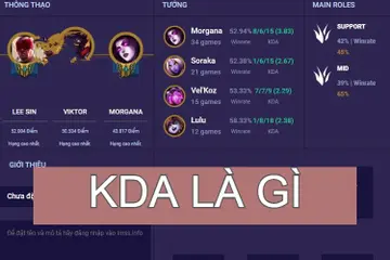 KDA là gì? Cách tính chỉ số KDA trong game